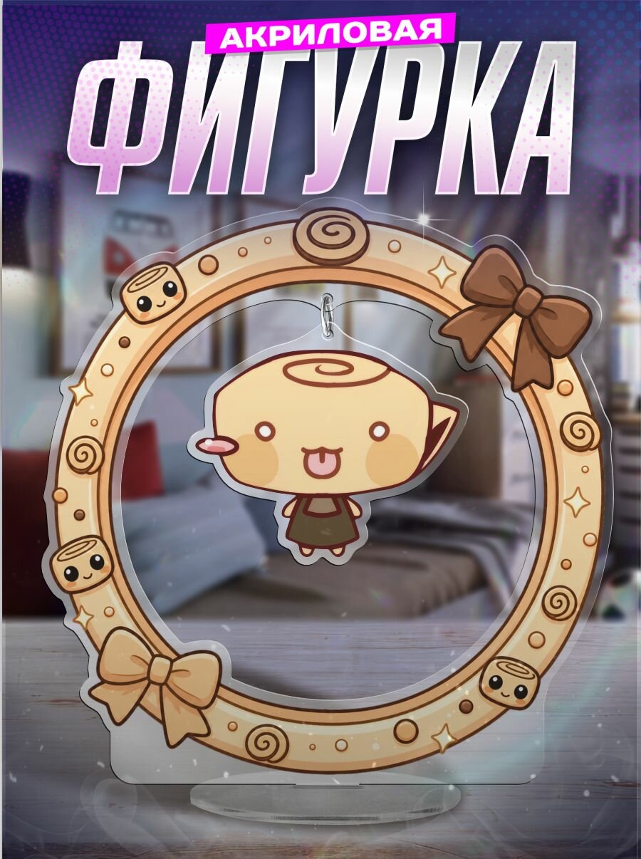 Акриловая фигурка качели Мир денди roblox Шелли