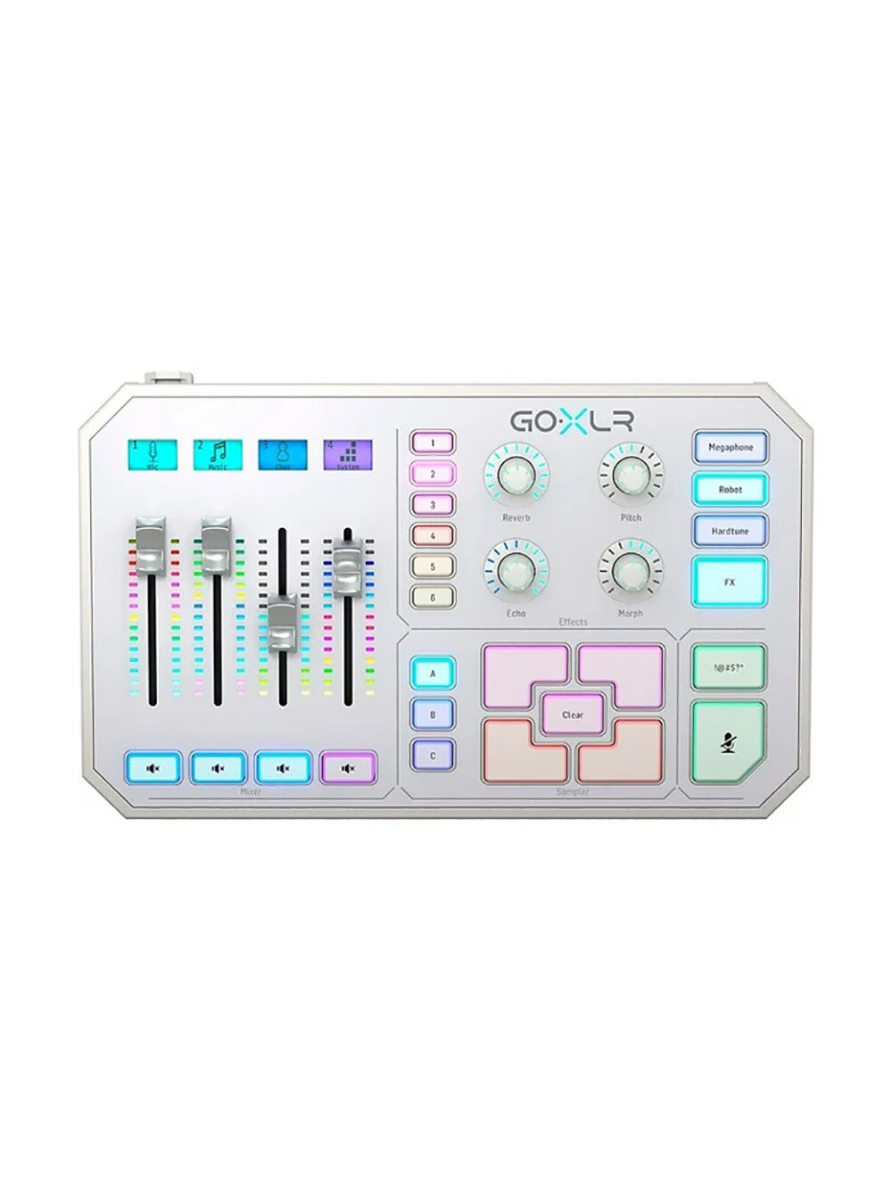 Аудиоинтерфейс TC HELICON GOXLR，4-канальный микшер, моторизованные фейдеры, звуковая консоль и вокальные эффекты