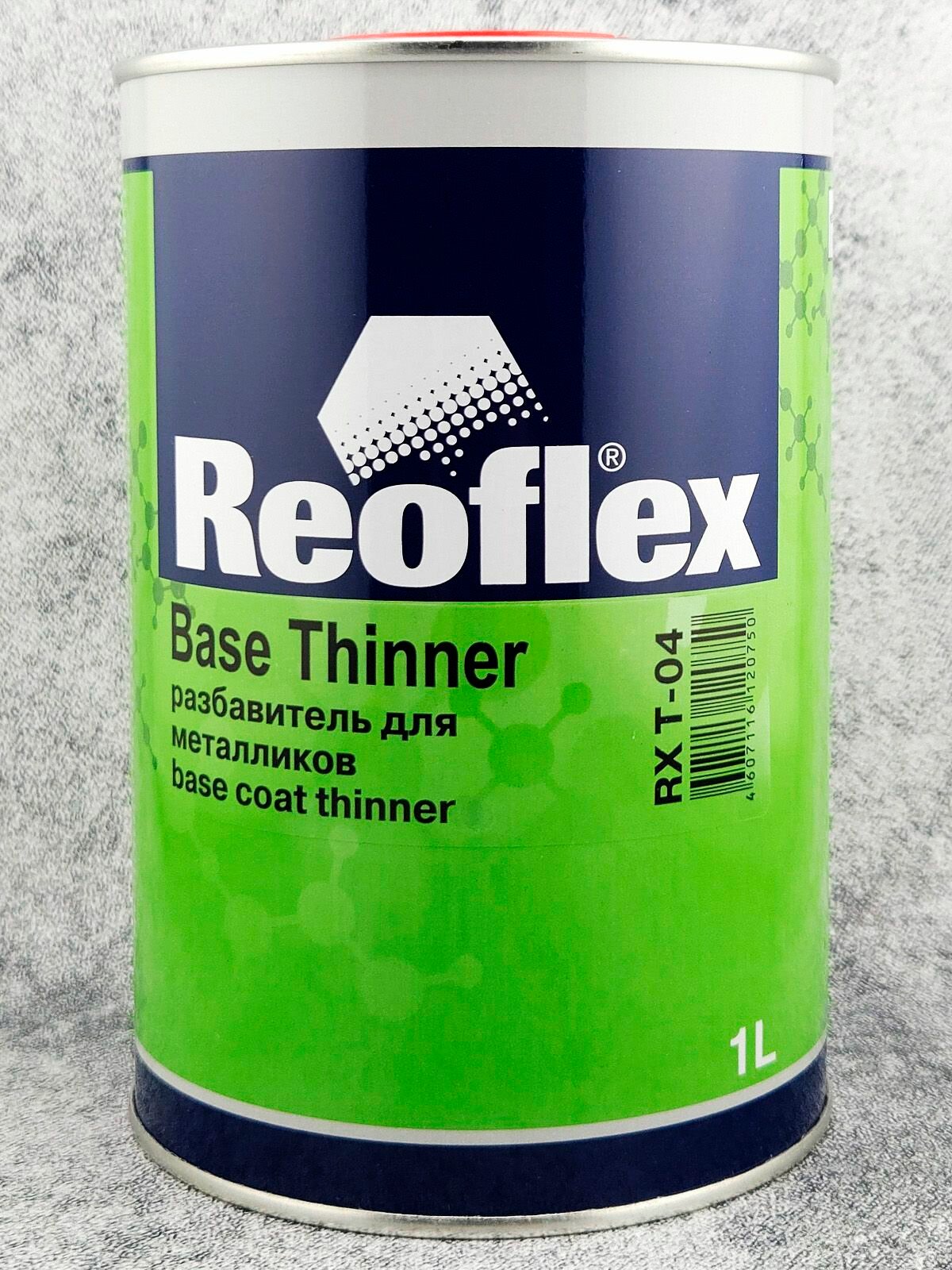 Разбавитель REOFLEX Base Thinner для металликов, банка 1 л, RX T-04