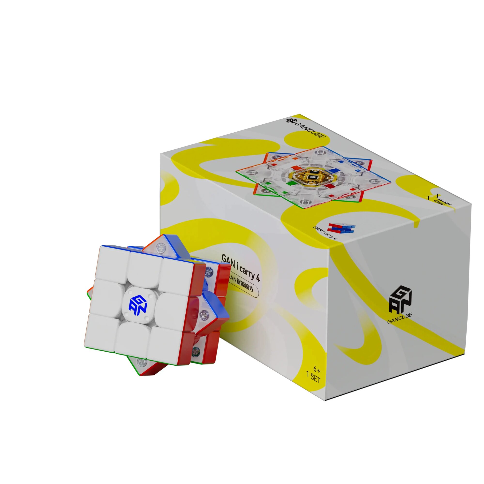Кубик Рубика GAN i4 Maglev UV Magic Cube Maglev UV