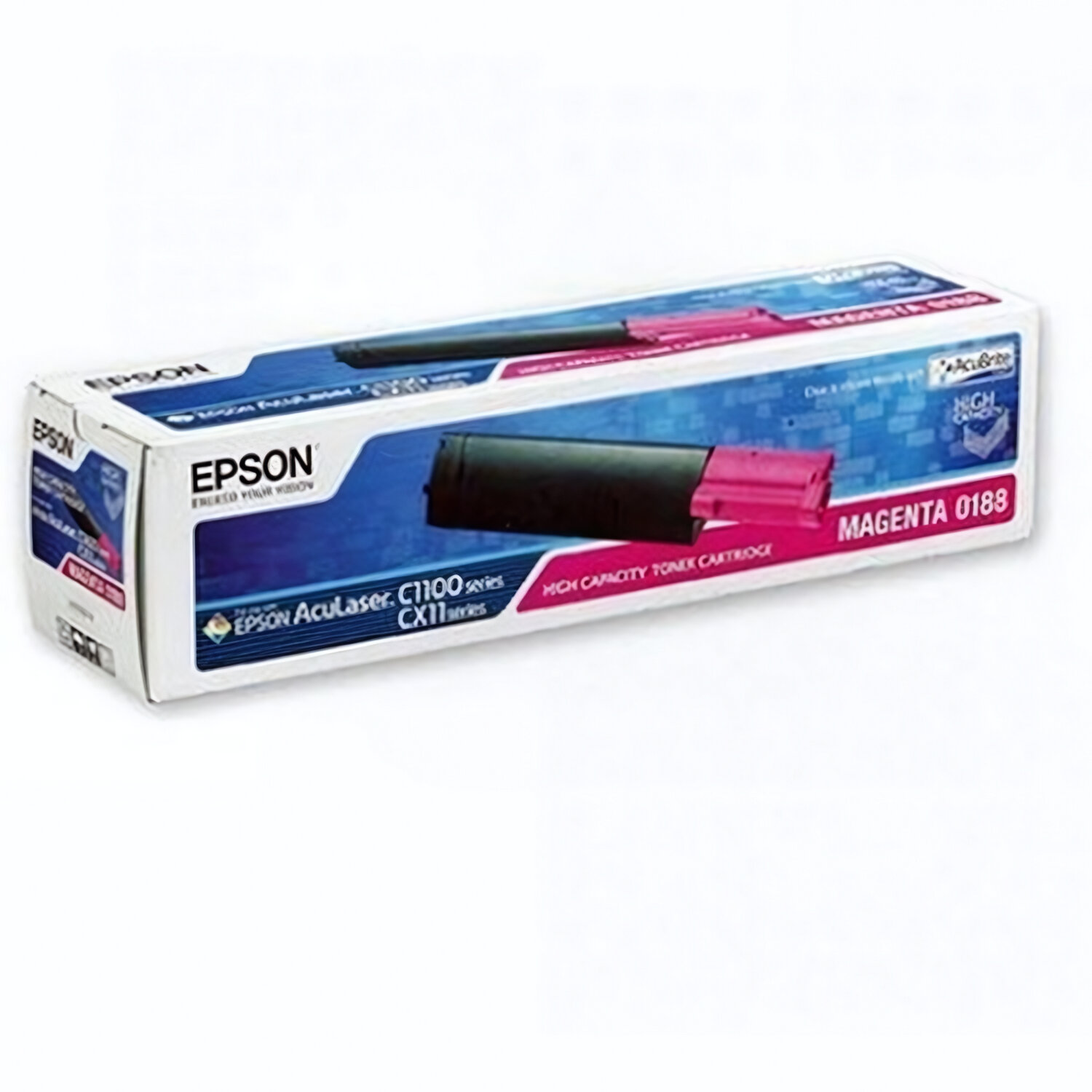 Картридж EPSON C13S050188/S050188 для AcuLaser C1100/CX11/CX11NF пурпурный, 4 000 стр.