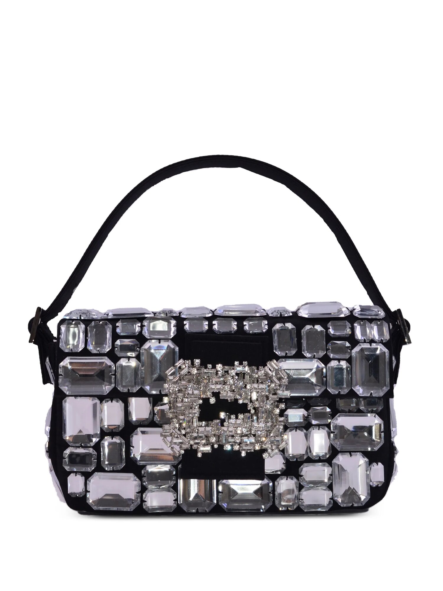 Сумка Stone-embellished buckle tote bag