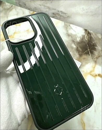 Чехол Rimowa "Чемодан", алюминий, металл, пластик, для iPhone 16 Pro Max, ударопрочный