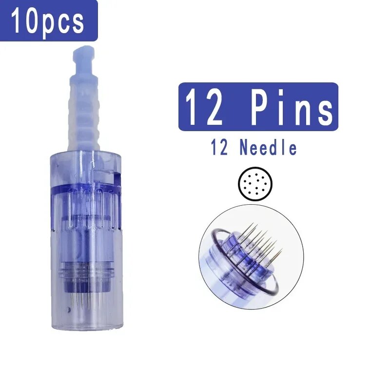 Dr.Pen A6 Игольчатый картридж для микродермабразии 10pcs--12pin