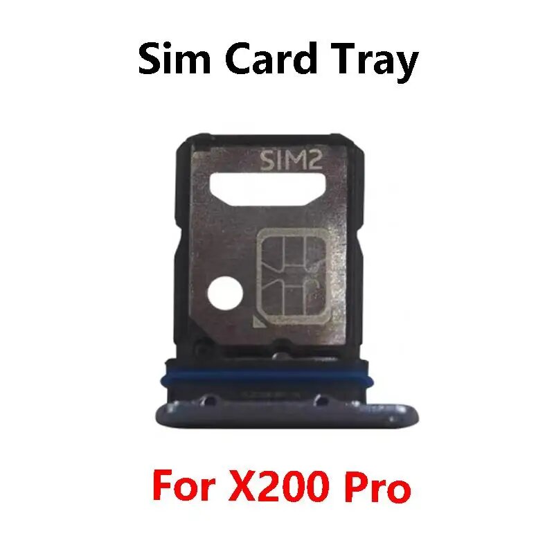 Держатель лотка для SIM-карты Разъем для чтения SIM-карт для vivo X200 Pro Mini X200 Blue