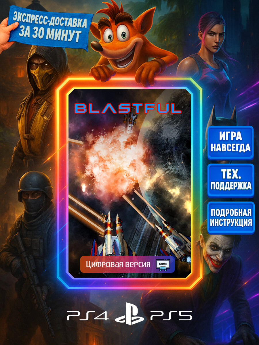 Retro Cosmos Renegades PS4/PS5 | Моментальная доставка | Английский язык | Боевики