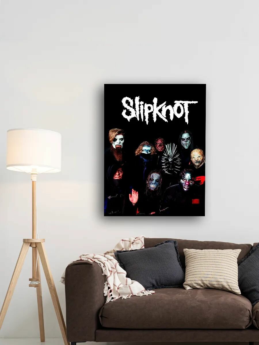 Постеры на стену Slipknot, плакат 1шт, А3 размер. — фото 1