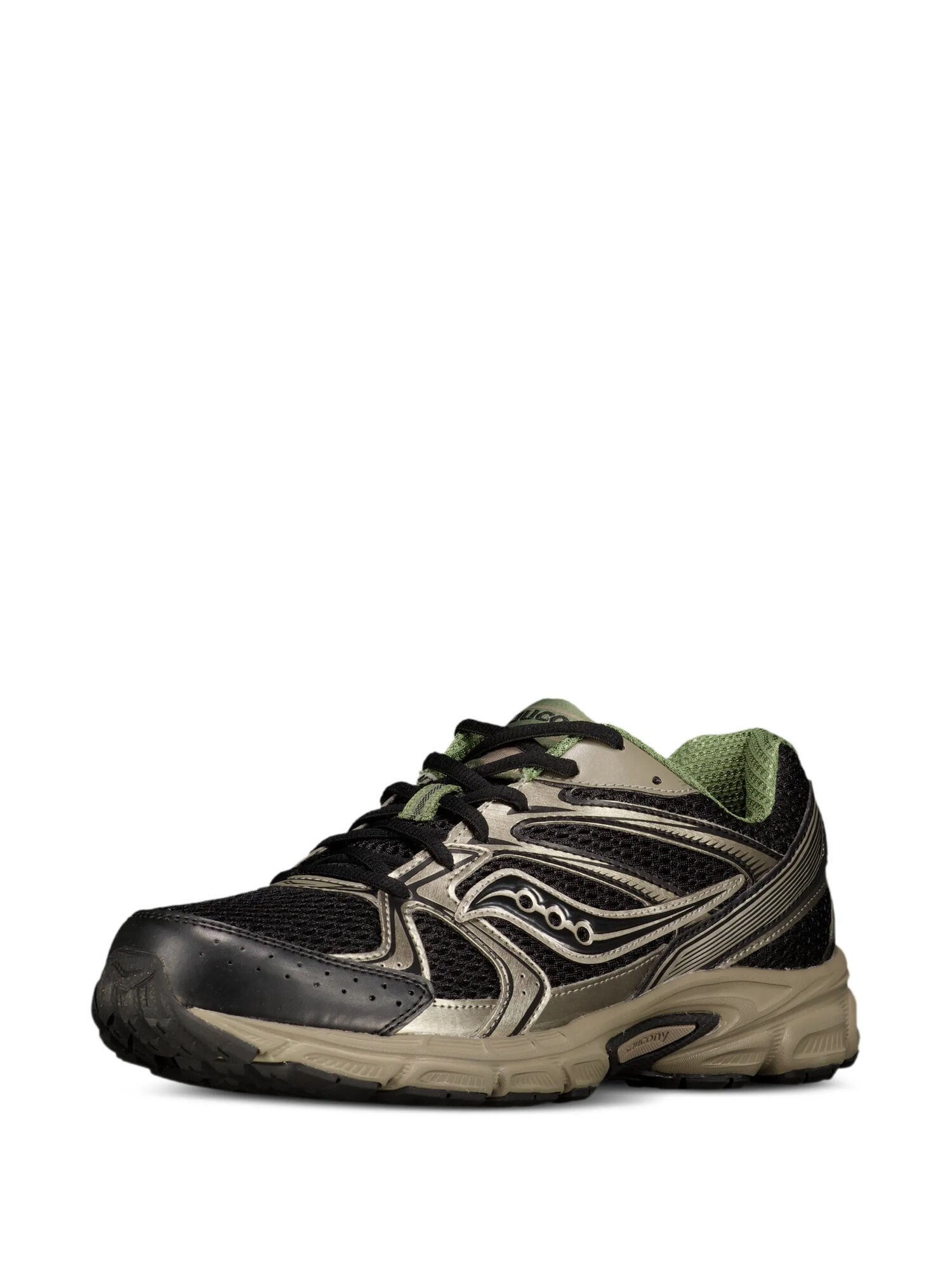 Кроссовки saucony Ride Millennium sneakers, размер 13 US, black/black — фото 1
