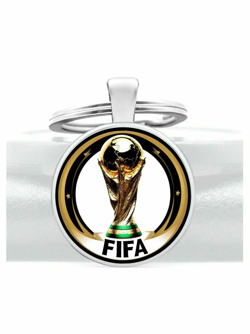 Брелок футбол. Чемпионат мира по футболу 2026. FIFA World Cup 2026 диаметр 25мм