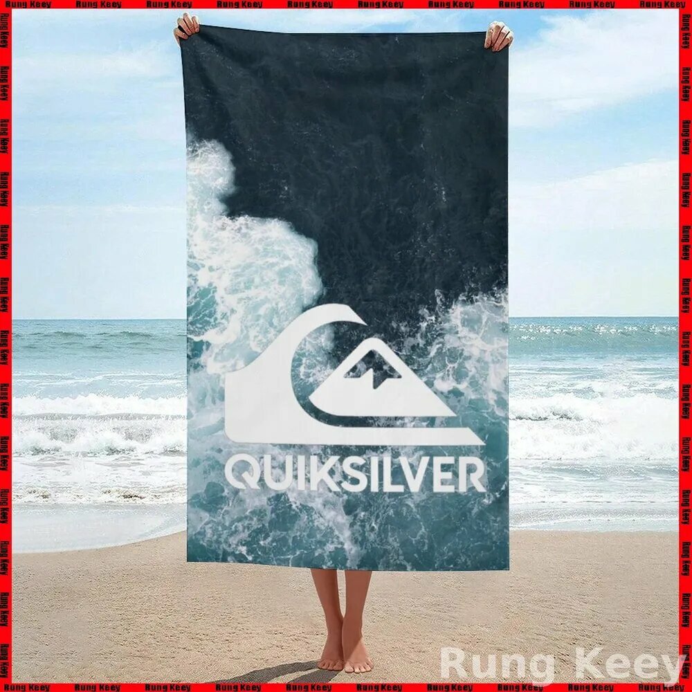 Rung Keey Полотенце для ванной, Полиэфирный шелк, 80x130 см, белый, 1 шт.