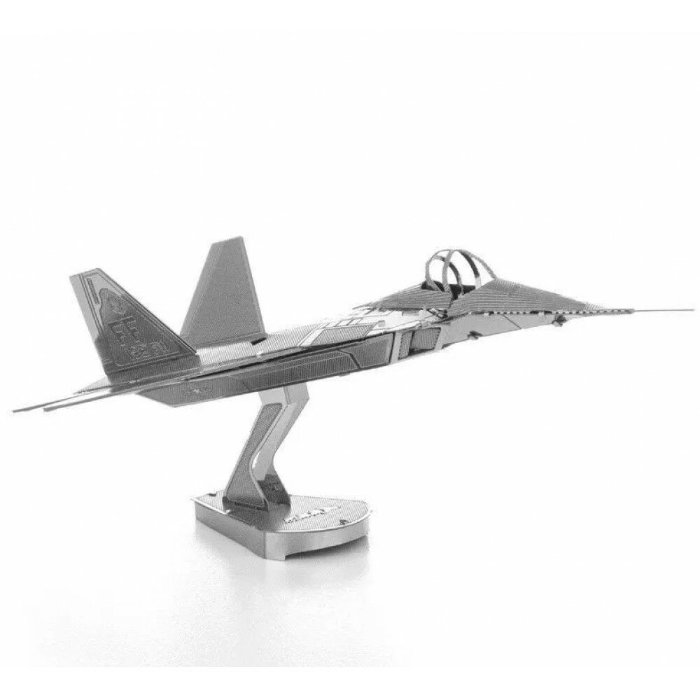 Конструктор 3D из металла, Самолет F-22 Raptor