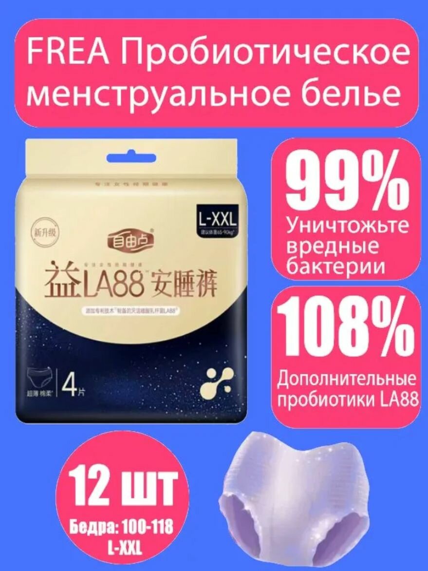 Freemore Трусы менструальные 12 шт