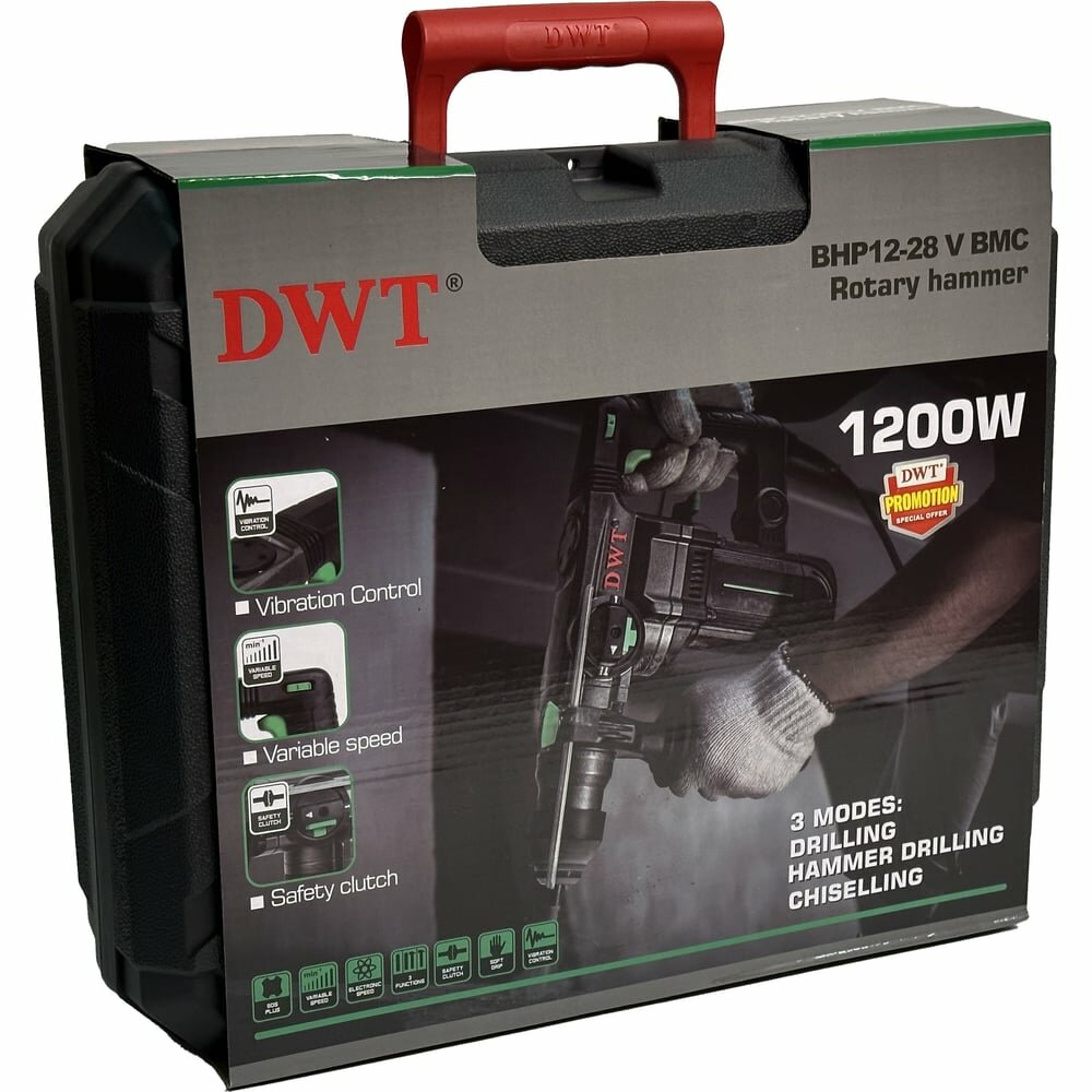 Перфоратор DWT SDS-Plus BHP12-28 V BMC — фото 1