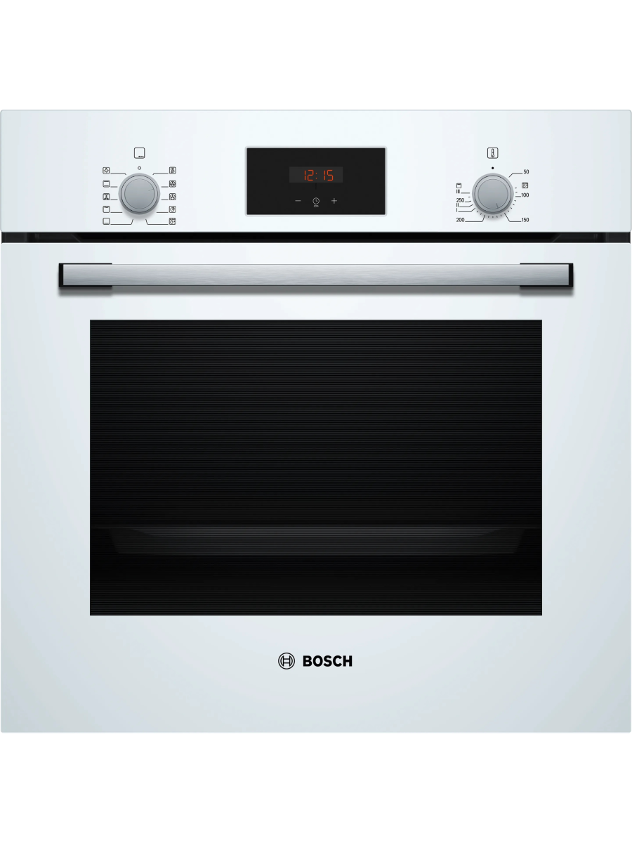 Духовой шкаф электрический Bosch HBF512BW1T, 66л, 7 программ, белый