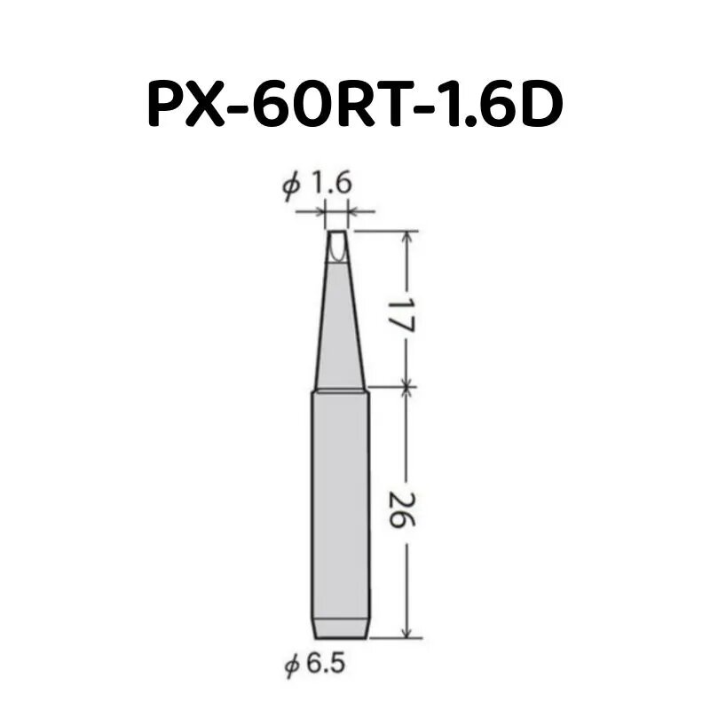 PX-60RT-1.6D жало Для GOOT 501AS, PX-601, PX-601AS, CXR-31, CXR-41 Паяльник