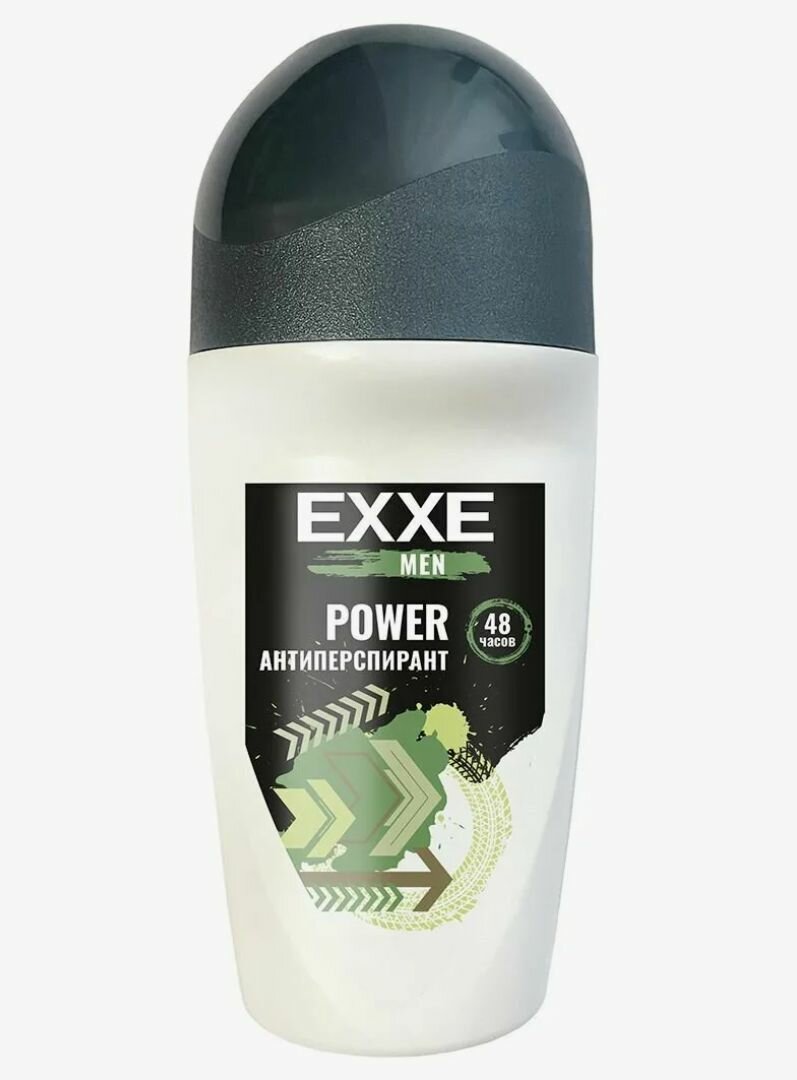 Дезодорант мужской EXXE POWER "Сила природы", антиперспирант, 50 мл