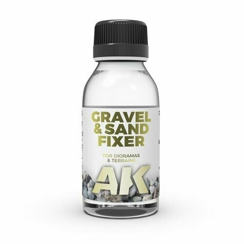 Фиксатор пигмента AK Gravel And Sand Fixer 100ml AK118