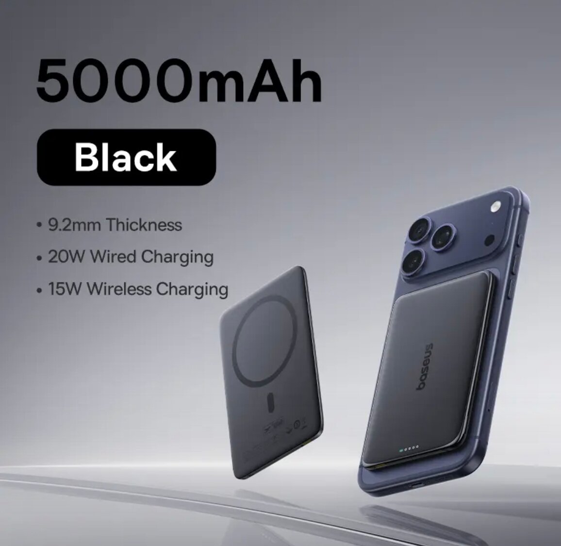 Power Bank Baseus PicoGo AM41 20 Вт 5000 мАч (PPKPC-0520)