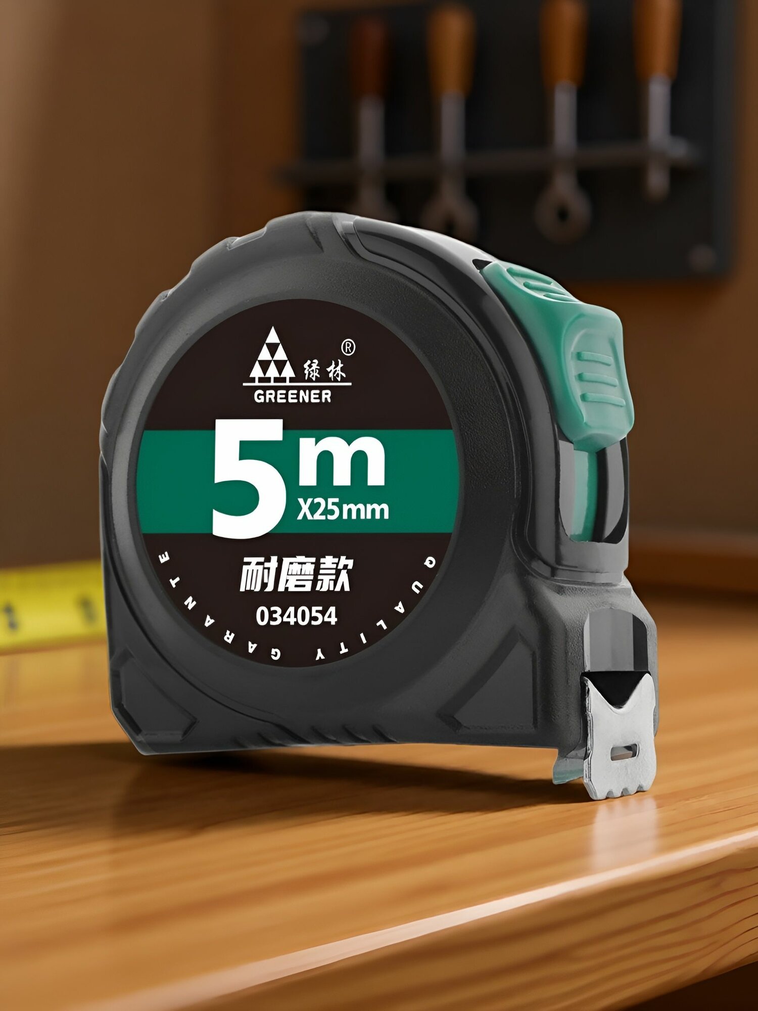 Рулетка Greener 5м25мм (нейлоновая)