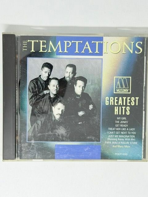 Музыкальный диск The Temptations-Motown's Greatest Hits (CD, JAPAN) '92 NM+OBI