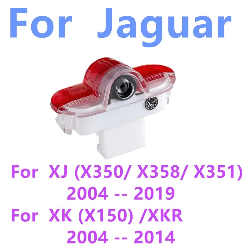 2X светодиодный декоративный светильник для Jaguar, дверной светильник Jaguar XJ X350 X351 X358 2004-2019 XK X150 XKR 2004-2014, шоу-инструменты, аксессуары