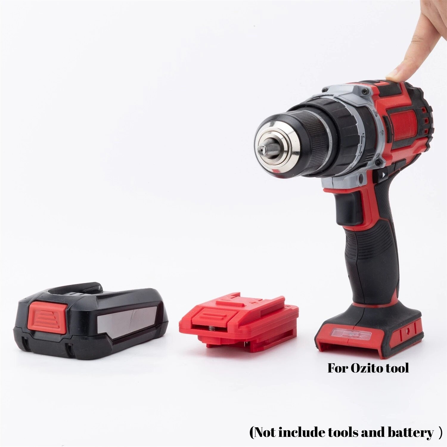 Адаптер Bosch 18V Green PBA для Milwaukee / Makita / Ozito / Ein-hell For Ozito tool