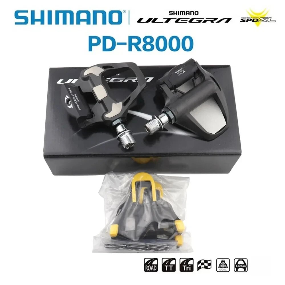 Педали Shimano Ultegra PD-R8000 карбоновые SPD-SL