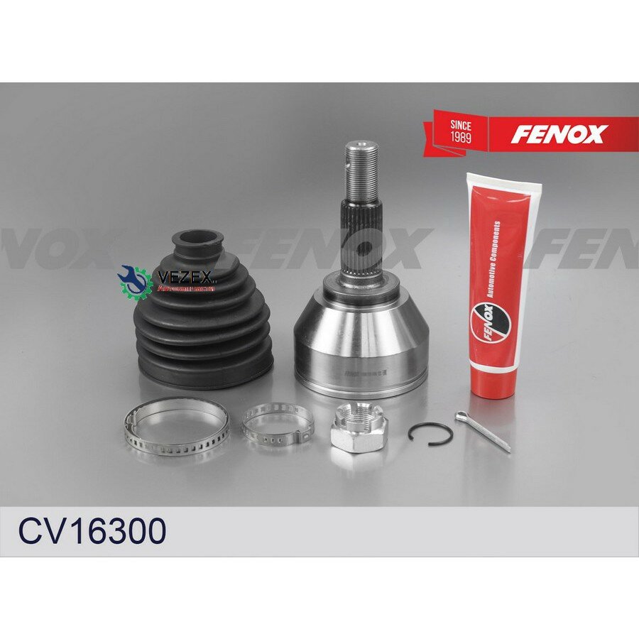 FENOX CV16300 Шрус Nissan X-Trail 07-, Qashqai 07- 29/36шл; нару FENOX CV16300