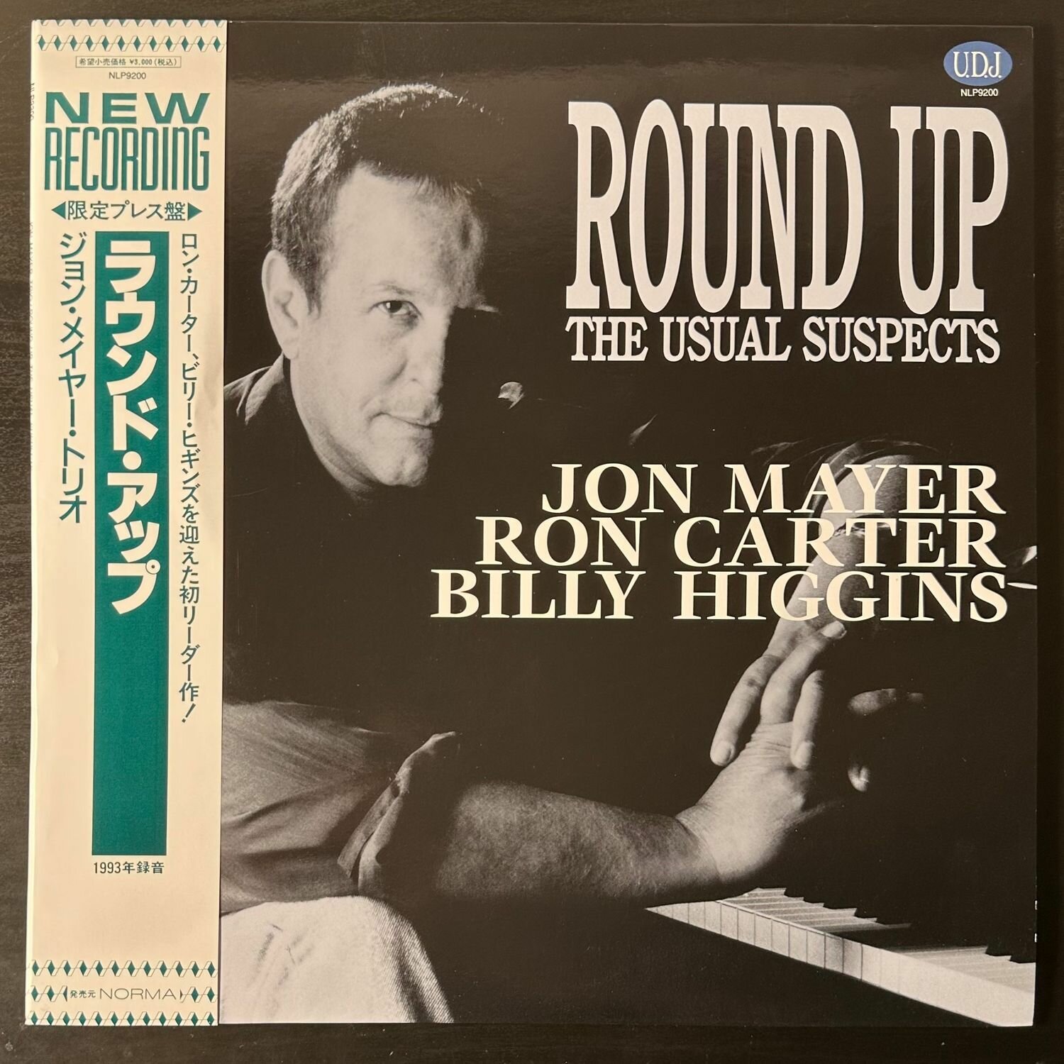 Виниловая пластинка Jon Mayer Trio Round Up The Usual Suspects (Япония 1994г.)