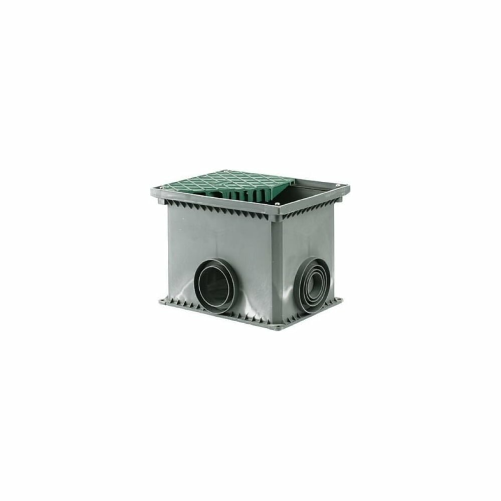 Смотровой колодец с крышкой для двустенных труб, 310х210х230 DKC 025002