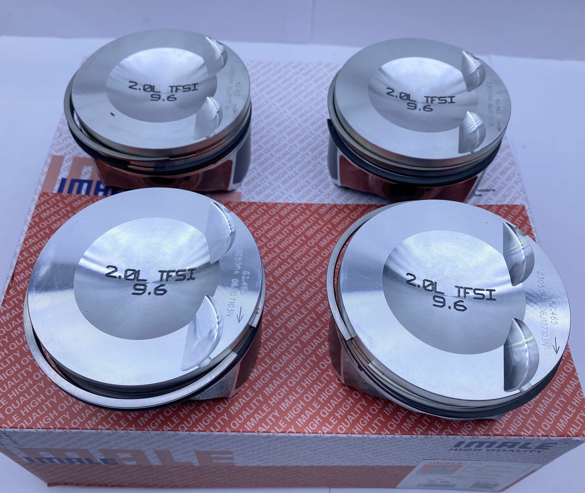 Комплект новых поршней VW VAG 2.0 Gen2 (21мм.) СAW CDN IMALE/IMLENG I01001012 06J107065AH