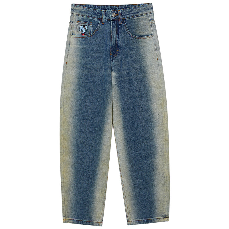 Джинсы бойфренды Moderate Straight Fit 
