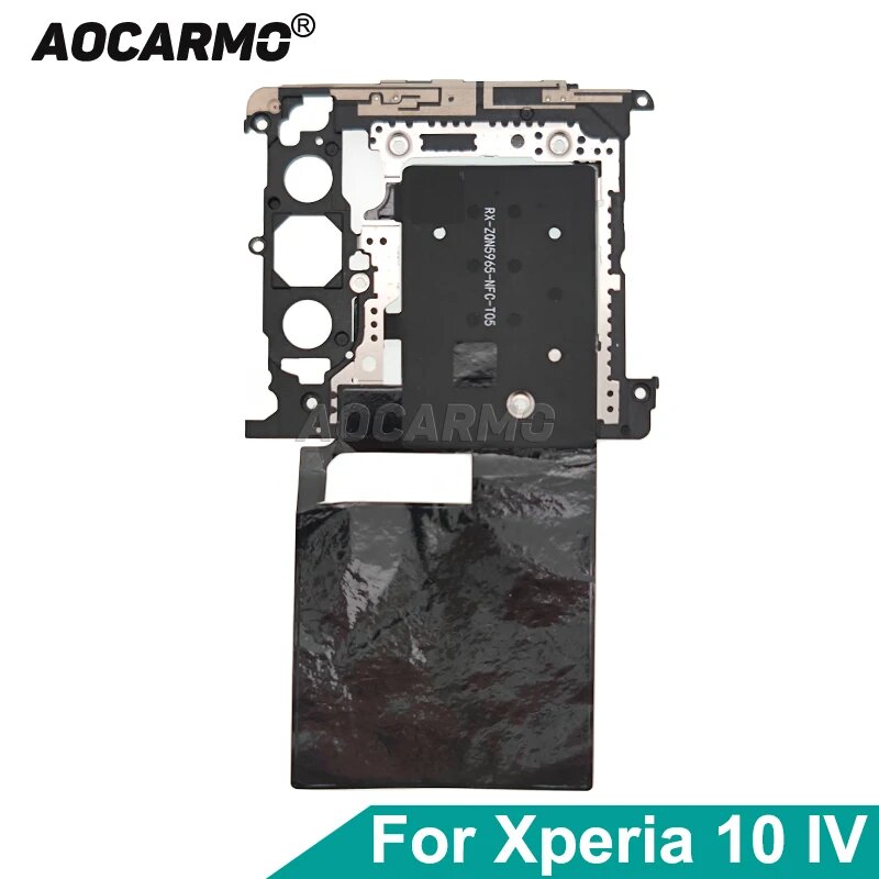 Aocarmo для Sony Xperia 10 IV X10iv XQ-CC72 CC54 CC44 материнская плата пластиковая крышка фотомодульная антенна теплоотвод патч