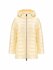 Пальто Herno A-shape quilted coat, размер 44, светло-желтый