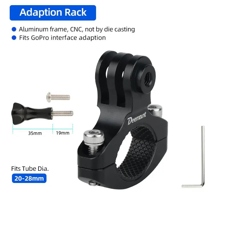Deemount Адаптер для GoPro на руль велосипеда Stand KMR017 M