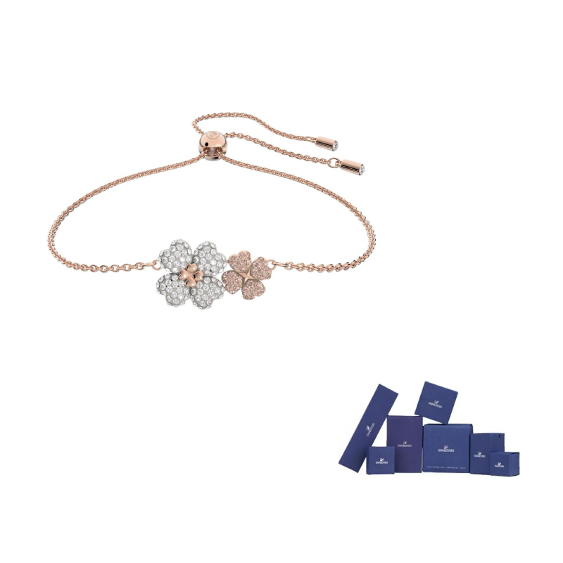 Браслет-манжета, кристаллы Swarovski