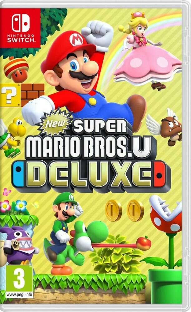 Игра New Super Mario Bros. U Deluxe (Nintendo Switch, Русская версия)