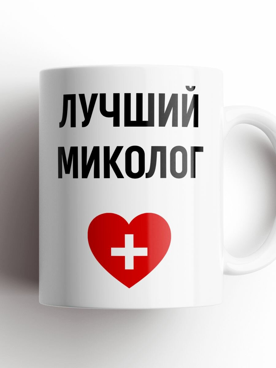Кружка врачу в подарок Лучший Миколог
