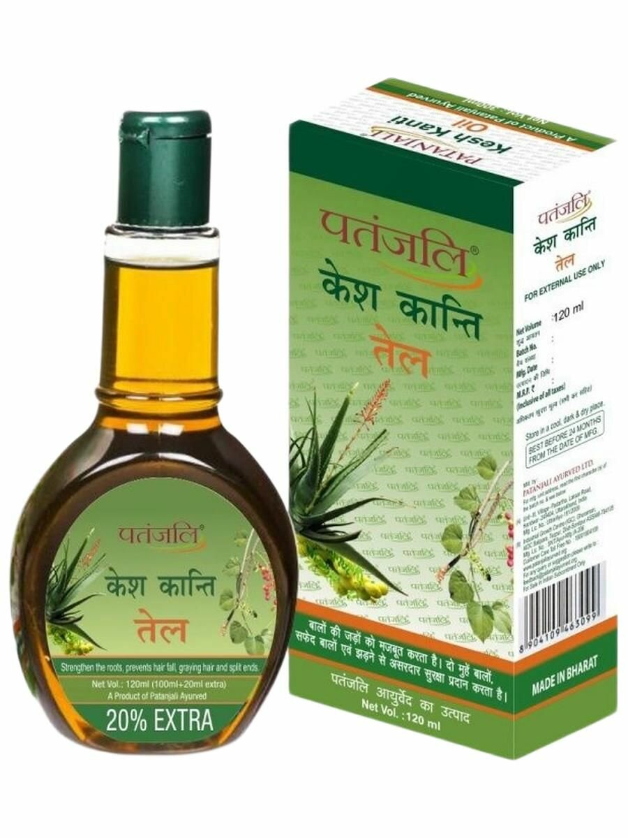 Масло для волос восстанавливающее Patanjali 120 мл