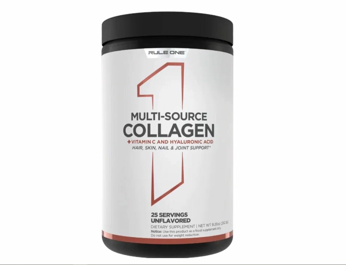 Rule One (R1) MULTI-SOURCE COLLAGEN Type I, II, III, V & X Collagens, Мульти коллаген, 25 порций