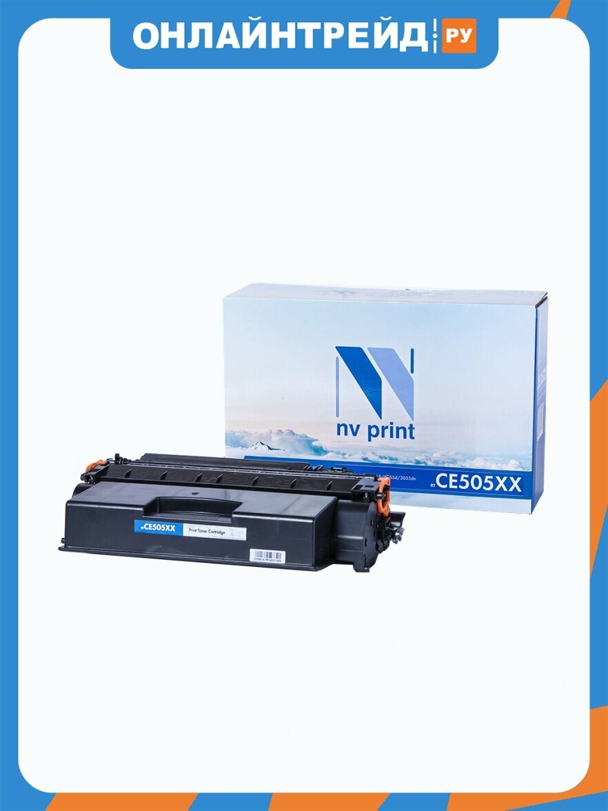 Тонер-картридж NV Print CE505XX для Hewlett-Packard LaserJet P2055/2055d/2055dn (10000k)
