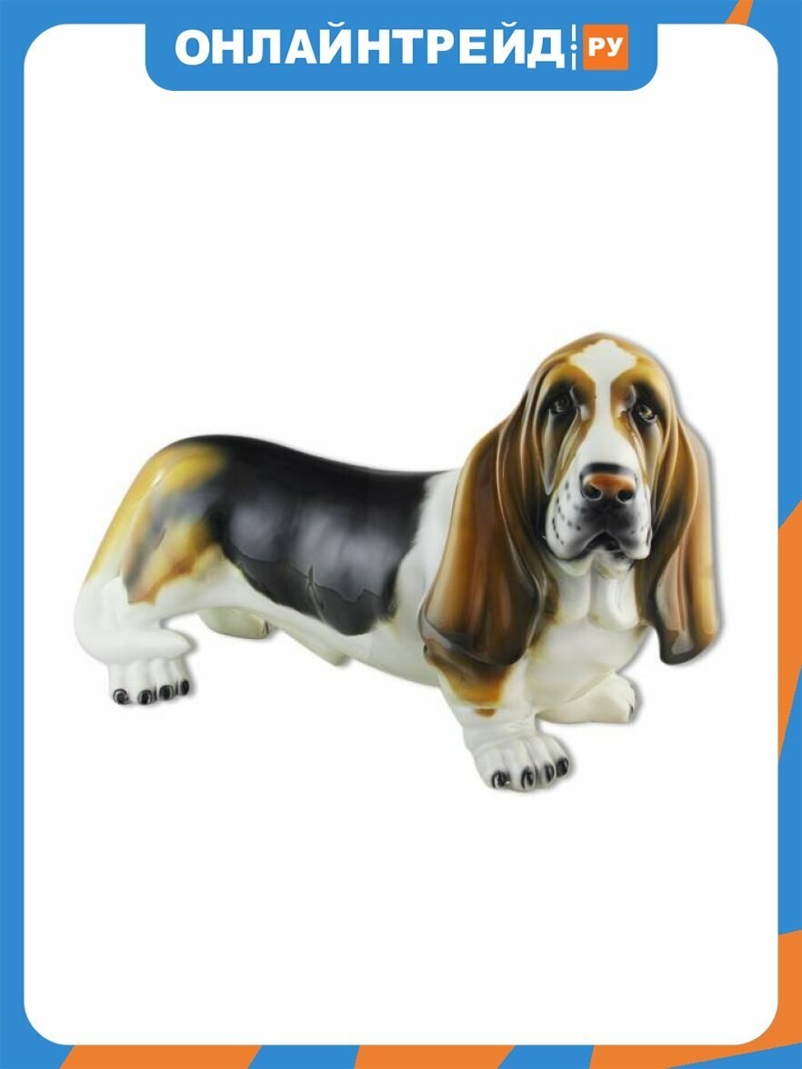 Статуэтка ростовая Ceramiche Boxer "Бассет"