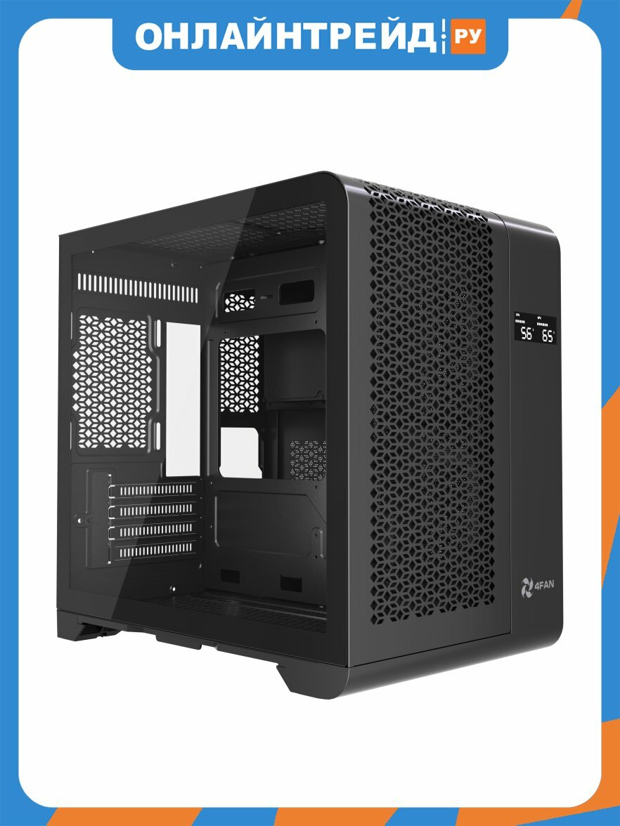 Корпус 4FAN XZ Bit, черный