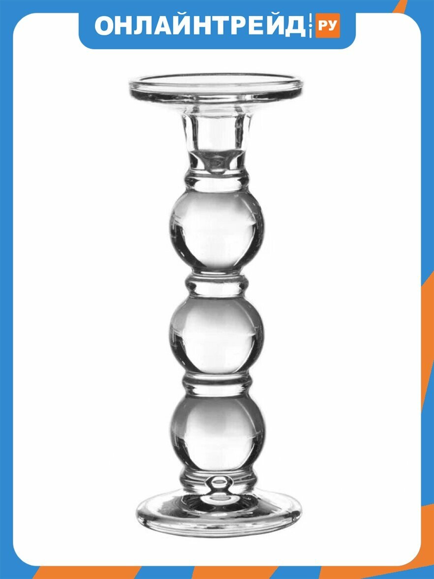Подсвечник Decor DE Table Ле Прованс 23 см, стекло