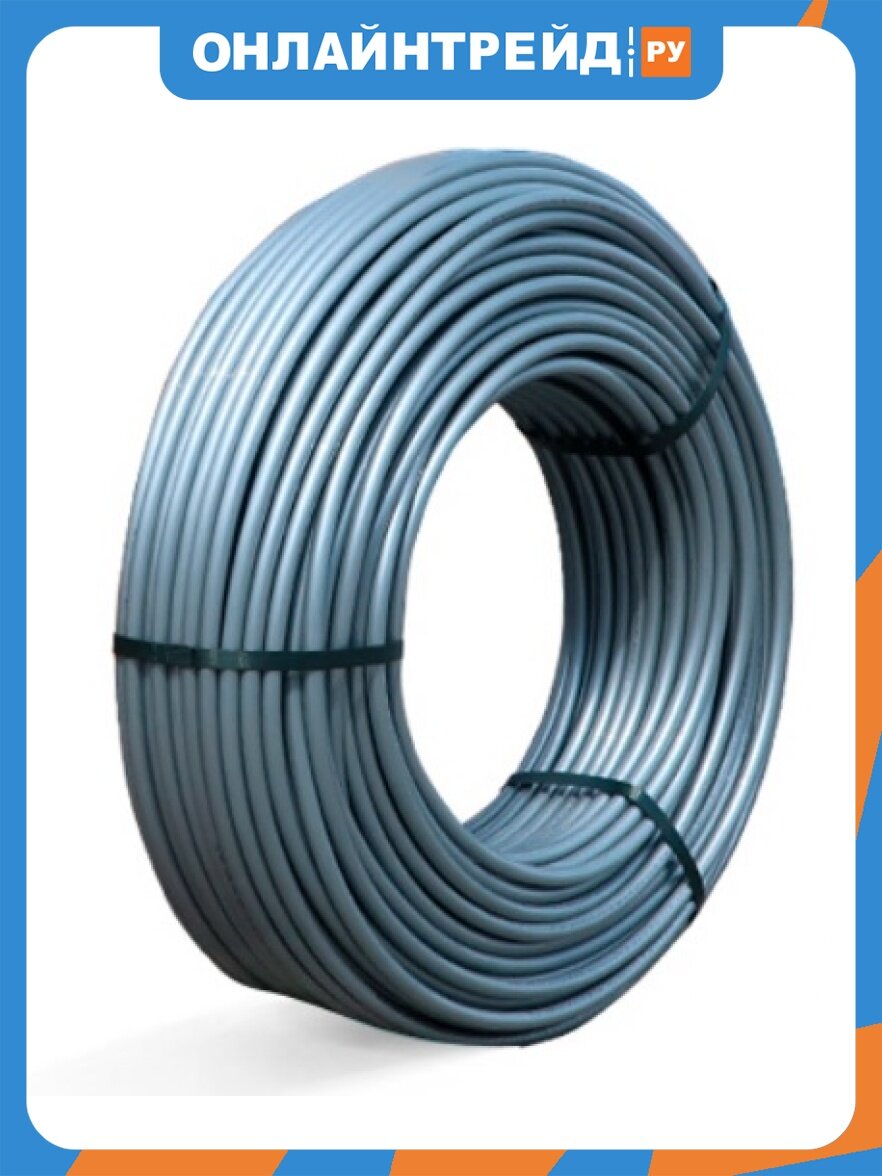 Труба Uni-fitt Flex Grey PE-Xa/EVOH 16 х 2.2, 100 м, серая