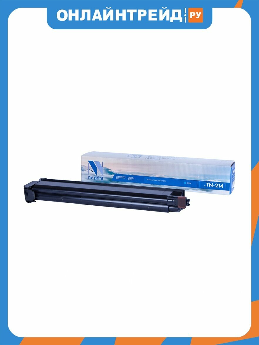 Тонер-картридж NV Print TN-214 Cyan для Konica Minolta bizhub C200 (18500k)