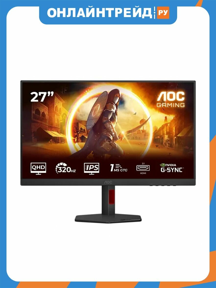 Монитор Aoc Q27G4SRU 27" Black