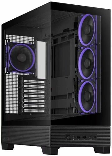 Компьютерный корпус ASUS A31 PLUS (90DC00R0-B19000) черный - Midi Tower, ATX, USB 3.2 Gen 1 Type-A, USB 3.2 Gen 1 Type-C
