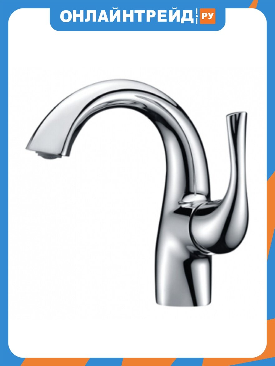Смеситель Kaiser® Kaiser Comba 48011, тюльпан, боковой, ф35, Chrome