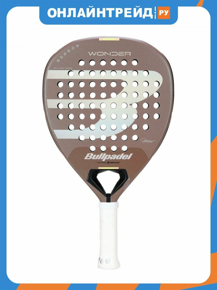 Ракетка для падела Bullpadel Wonder, 494407, капучино